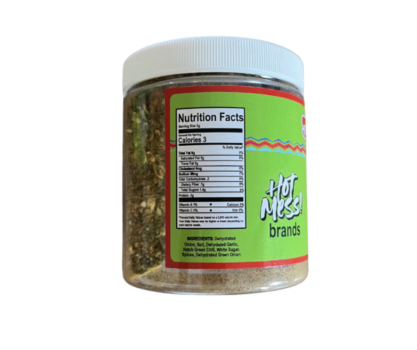 Hot Green Hatch Salsa Seasoning | Hot Mess Brands