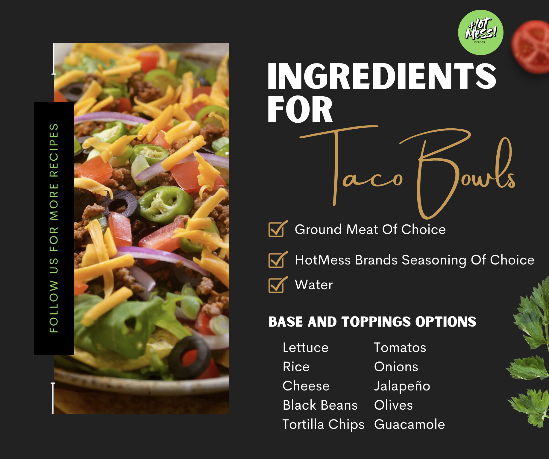 Recipes | Get Messy With Hot Mess Brands Salsa Seasoning